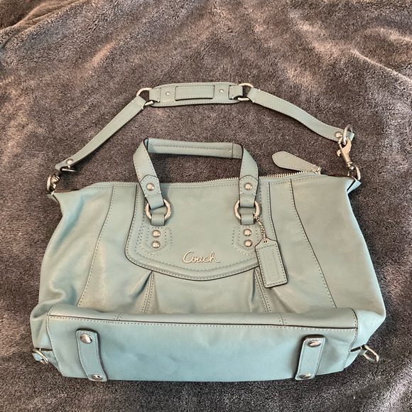 Coach | Bags | Robin Egg Blue Coach Purse | Poshmark